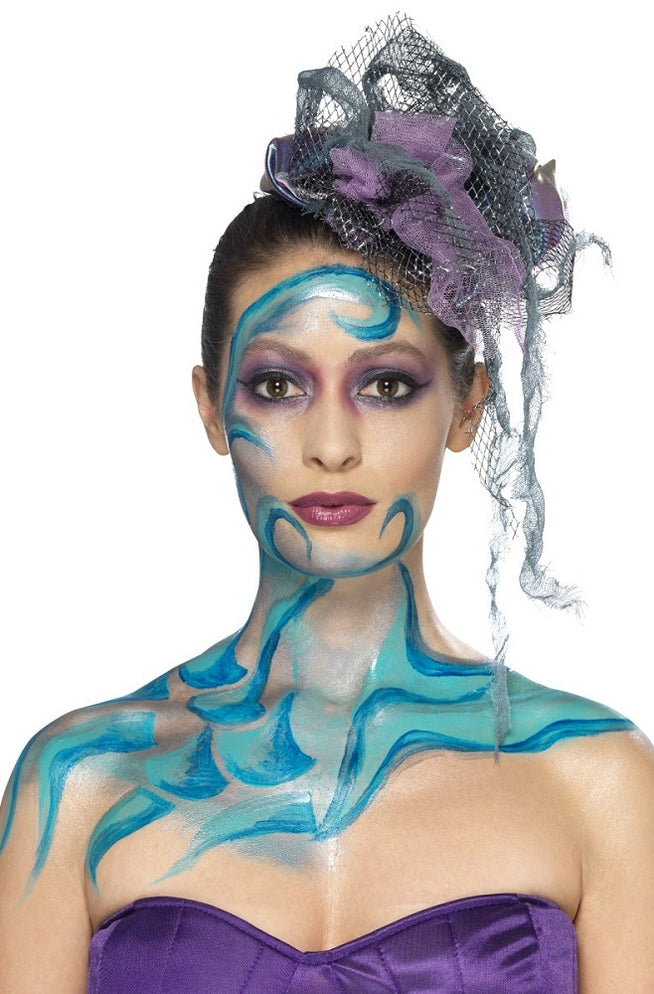 Flüssiglatex mit Applikator 59,1 ml | Türkis — Das Kostümland